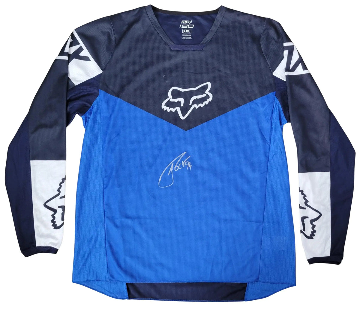 Ken Roczen Signed Fox Jersey COA Proof Autographed Supercross Motocross ...
