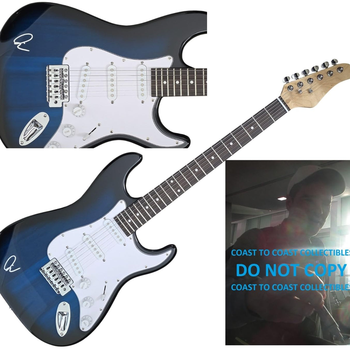 Rivers Cuomo Signed Full Size Electric Guitar COA Exact Proof ...