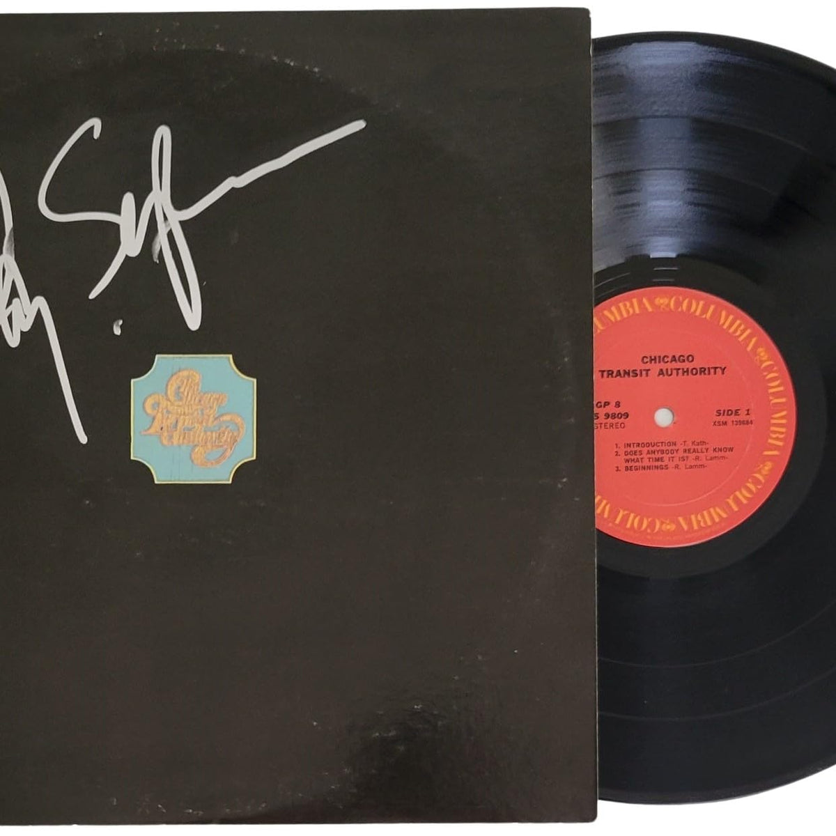 Danny Seraphine Signed Chicago Transit Authority Album Vinyl Record ...
