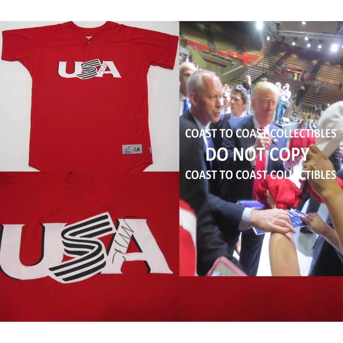 Donald Trump, 45th President of The United States signed, autographed ...