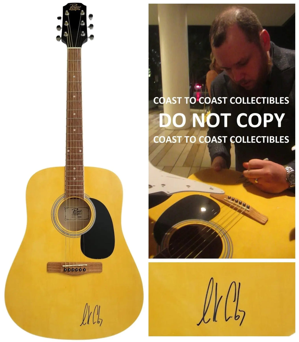 Luke Combs Signed Acoustic Guitar COA Exact proof Autographed Country ...